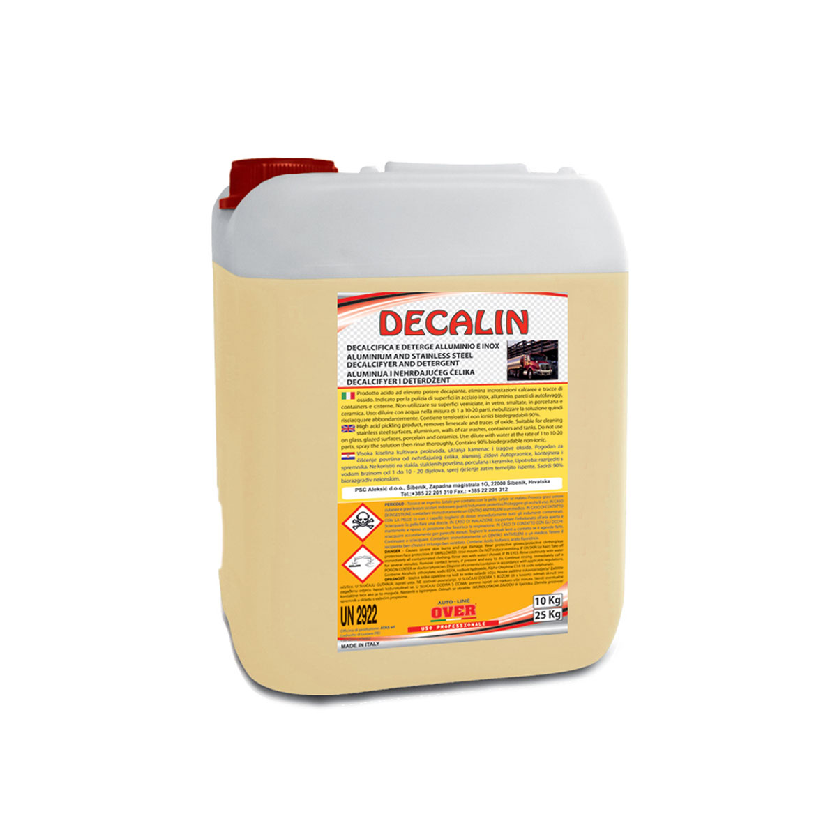 OVER Decalin 12kg – Za uklanjanje kamenca – (VALER) – OVER – powered by ...